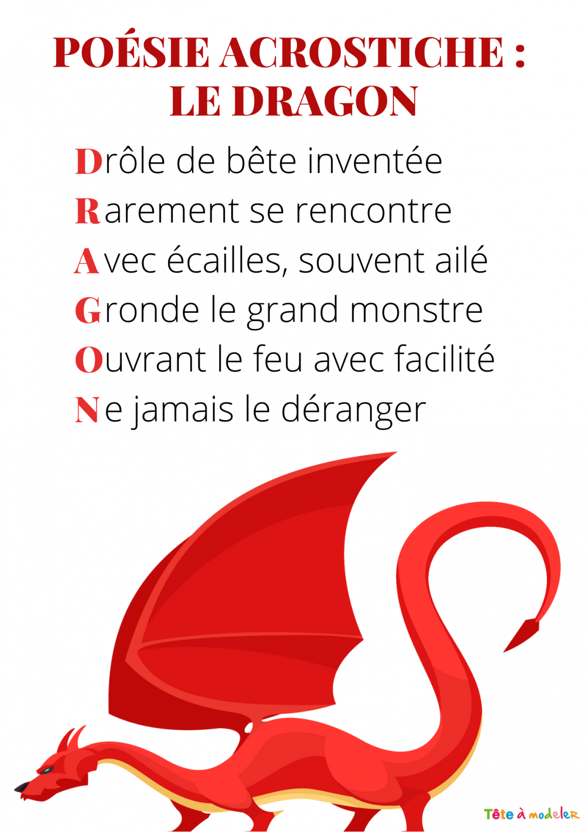 Les petits scientifiques – Acrostiche - Le Centre d'Appui Familial