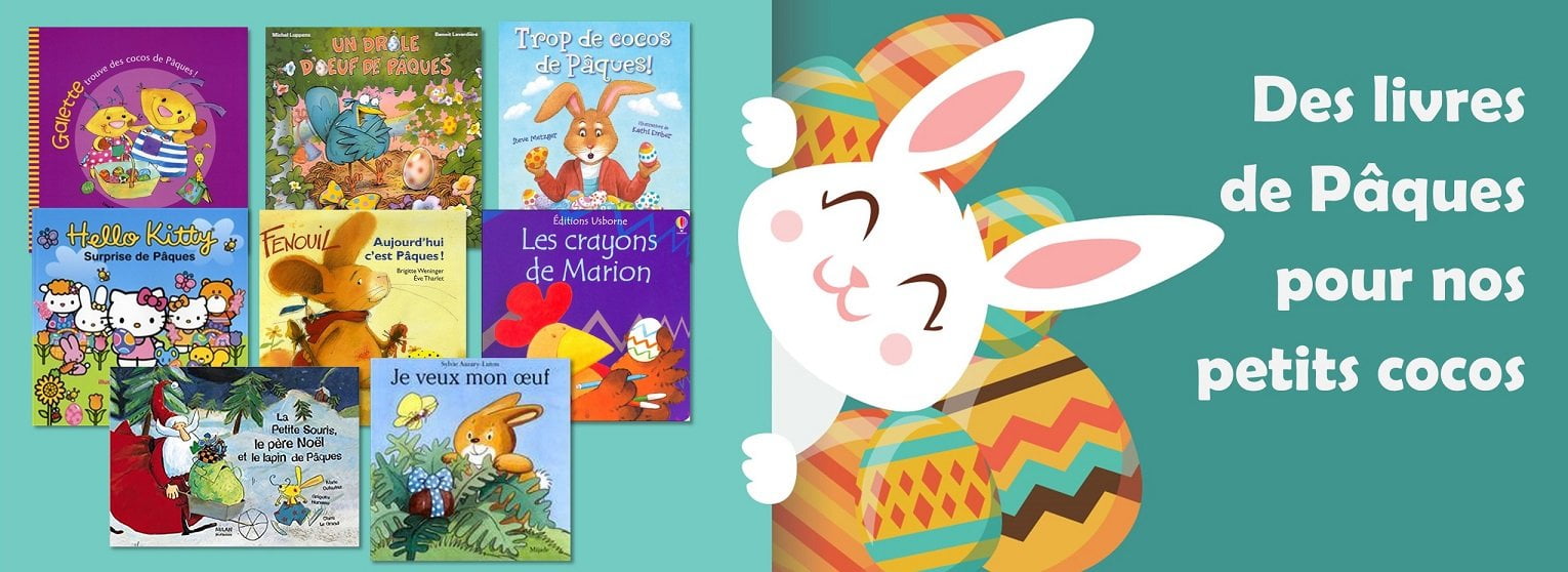 Des livres de Pâques pour nos petits cocos - Le Centre d'Appui Familial