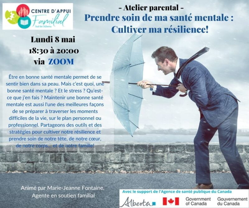 Atelier: Prendre soin de ma santé mentale, cultiver ma résilience - Le ...